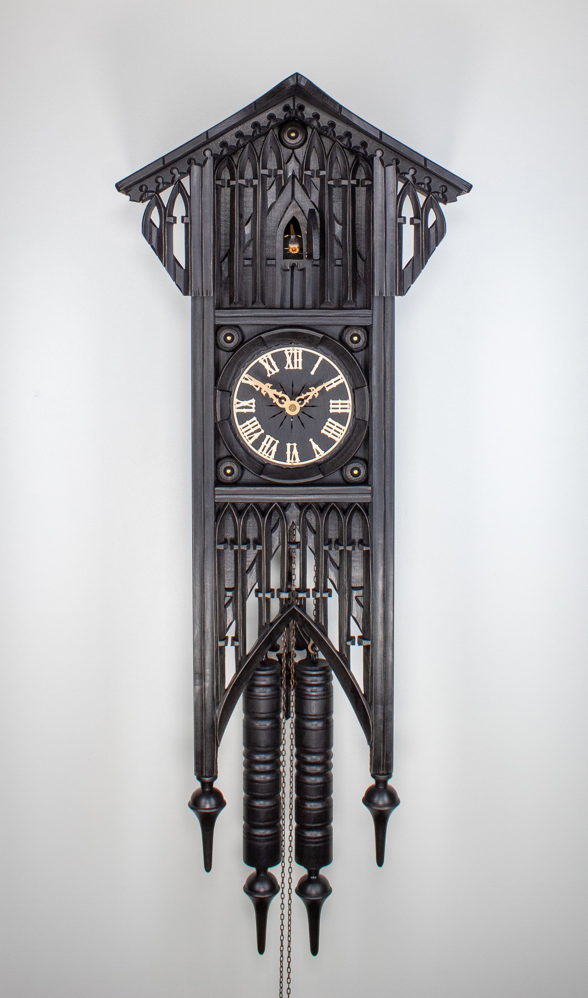 8 Days Cuckoo Clock Gothic Style | 8100sch